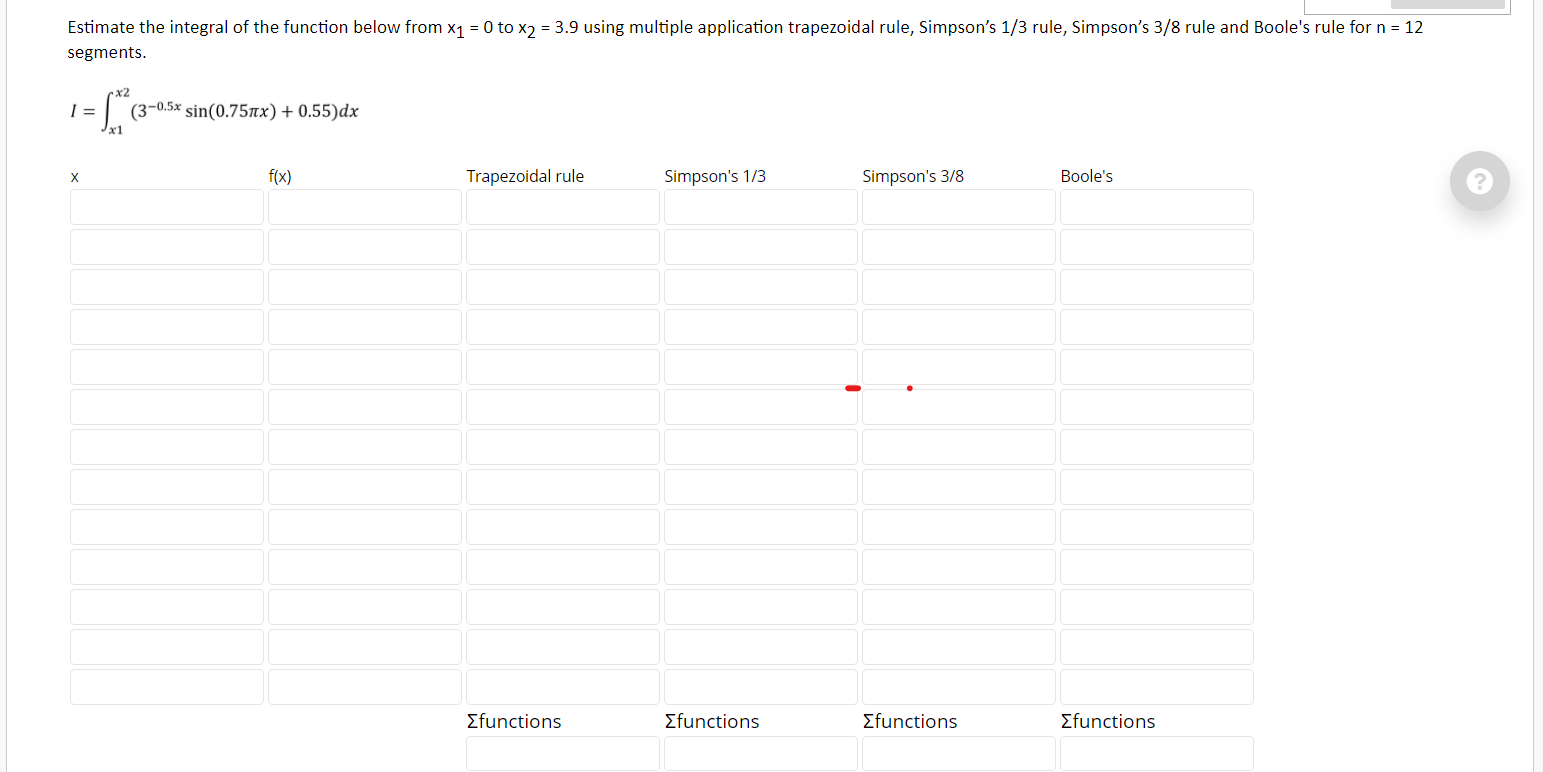 Solved Integral approx. (trapezoidal rule) = sq. units | Chegg.com