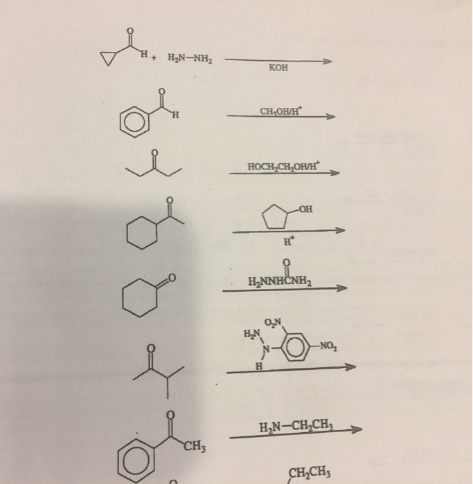 Solved + H2N-NH2 KOH HOCH CH OHH H2NNHCNH2 O,N H,N-CH2CH CH | Chegg.com