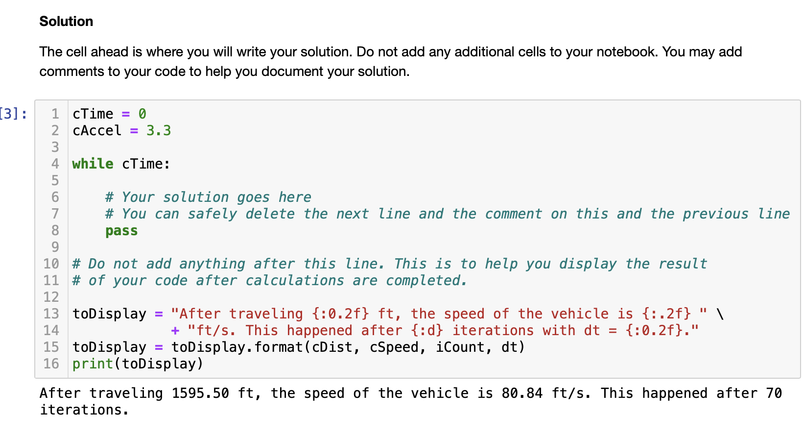 Solved A Numerical Solution to an Engineering Problem | Chegg.com