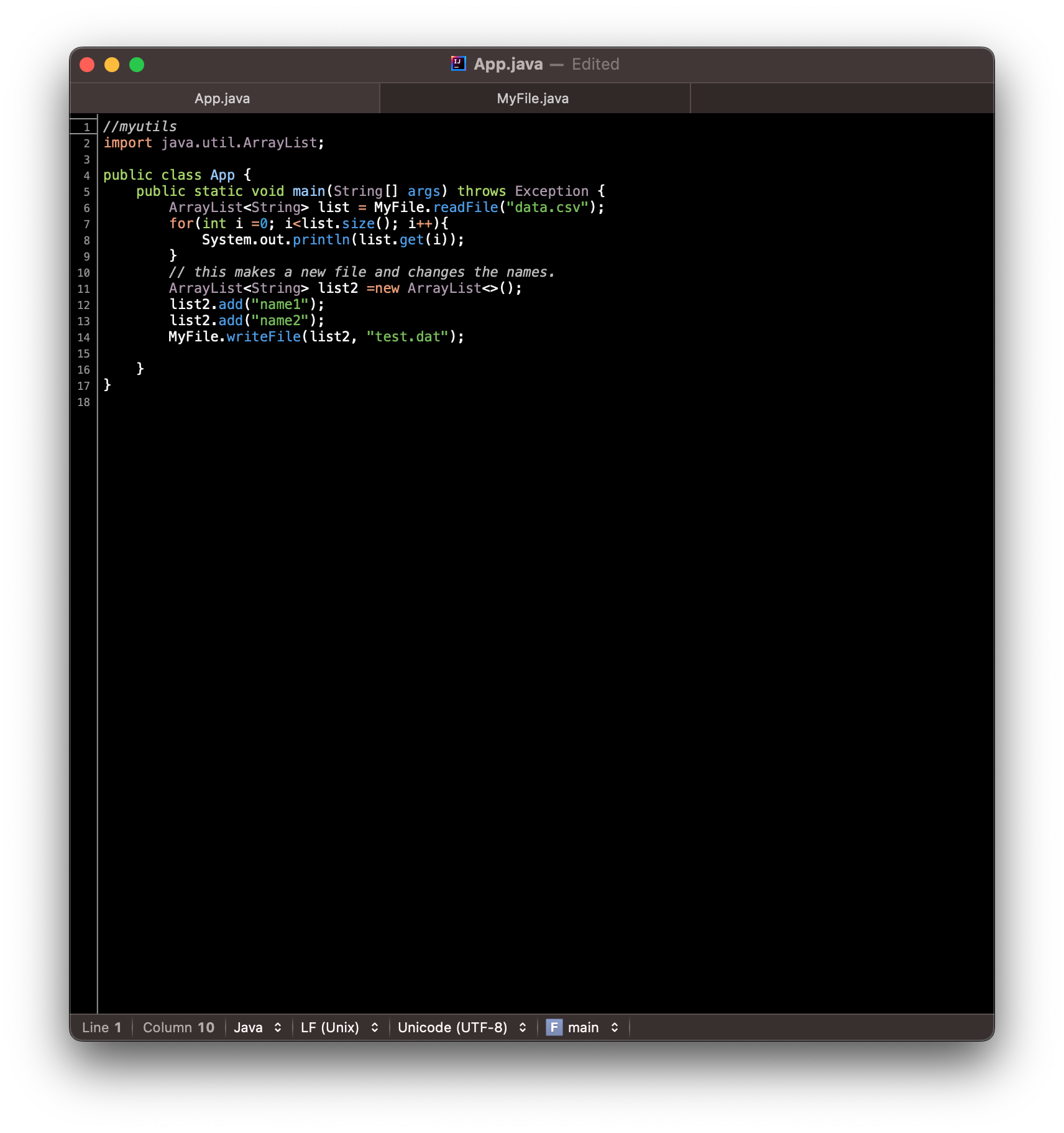 Solved java utils.jar c>J MyArrayList.java >q:MyArrayList >⊗ | Chegg.com