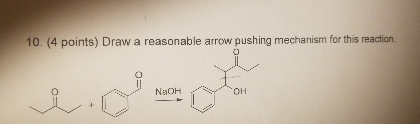 Solved 10. (4 points) Draw a reasonable arrow pushing | Chegg.com