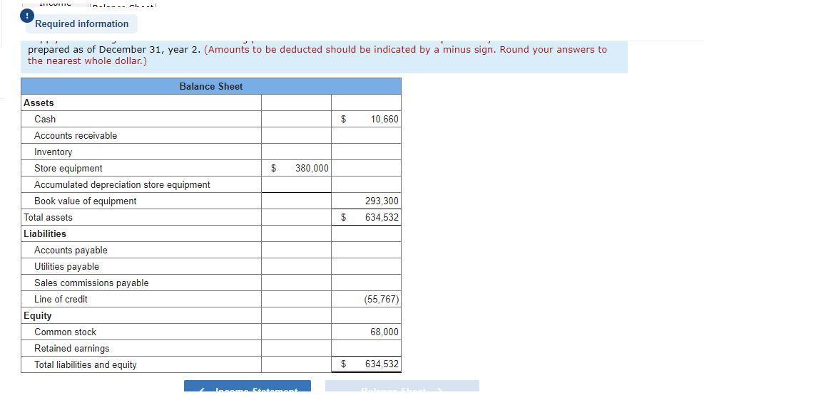 Solved Required information ATC 7-2 (Algo) Group Assignment | Chegg.com