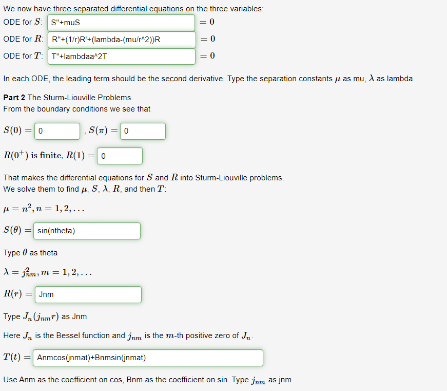 Solved a2(∂r2∂2u+r1∂r∂u+r21∂θ2∂2u)=∂t2∂2u,0 | Chegg.com