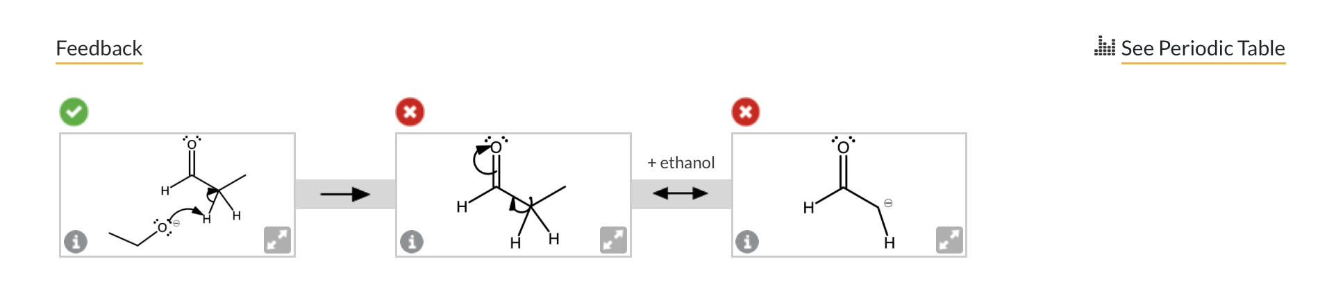 Solved A proton transfer reaction can occur when an aldehyde | Chegg.com