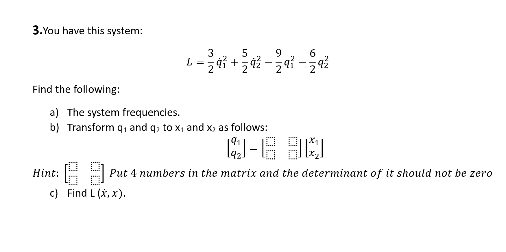 Solved No Chatgpt Plz Chegg