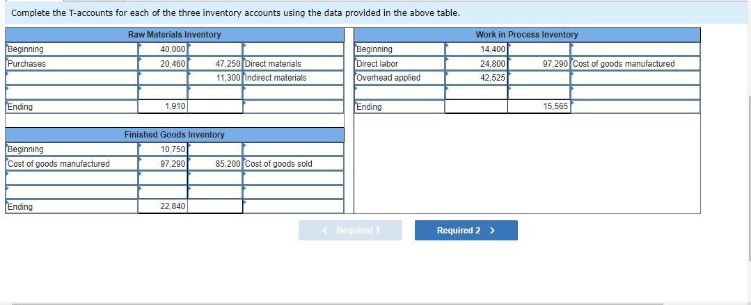 Solved Exercise 19−11 (Algo) Computing inventory balances | Chegg.com