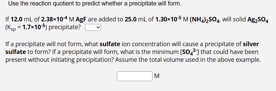 Solved Use the reaction quotient to predict whether a | Chegg.com