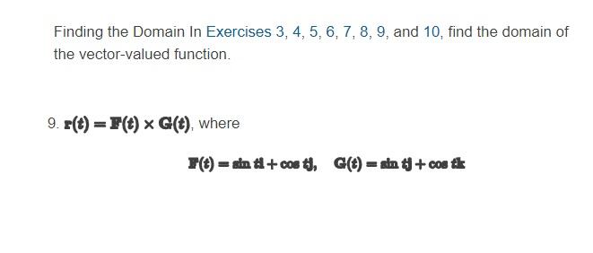 Solved Finding the Domain In Exercises 3,4,5,6,7,8,9, and | Chegg.com