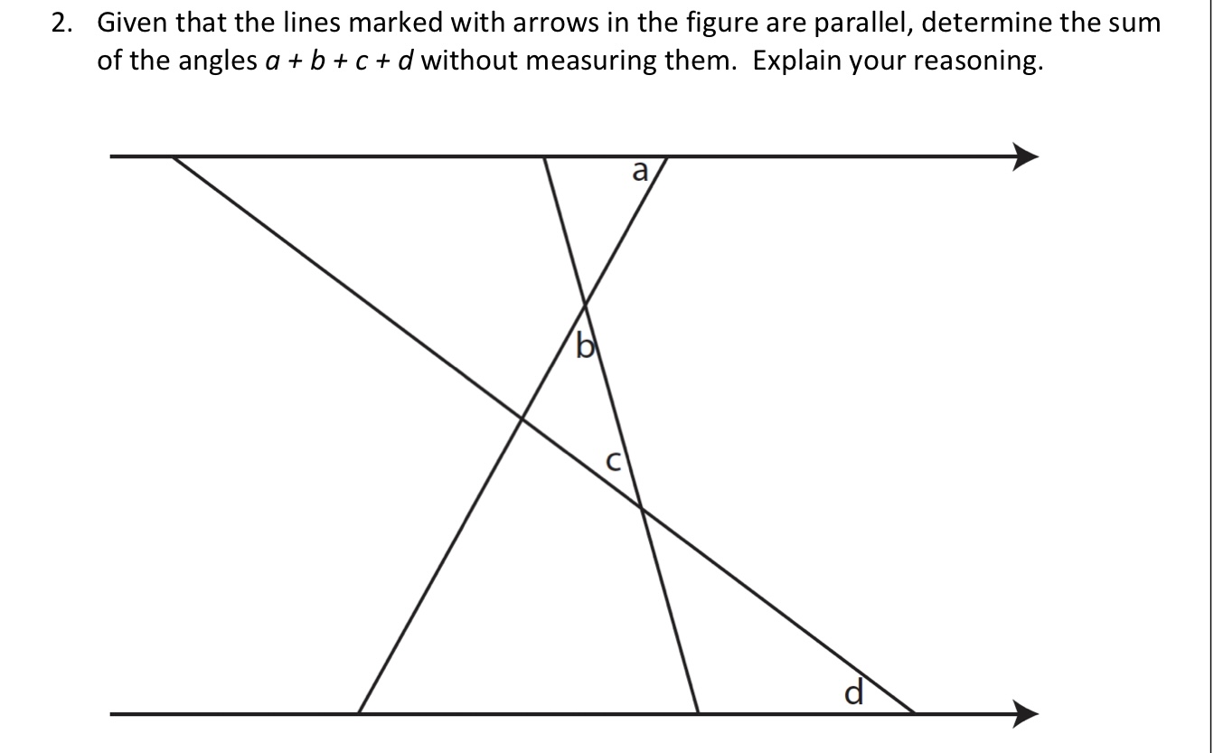 Solved Given that the lines marked with arrows in the figure | Chegg.com