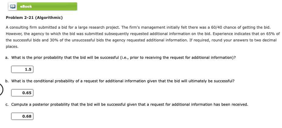 Solved A consulting firm submitted a bid for a large | Chegg.com Solved A consulting firm submitted a bid for a large | Chegg.com