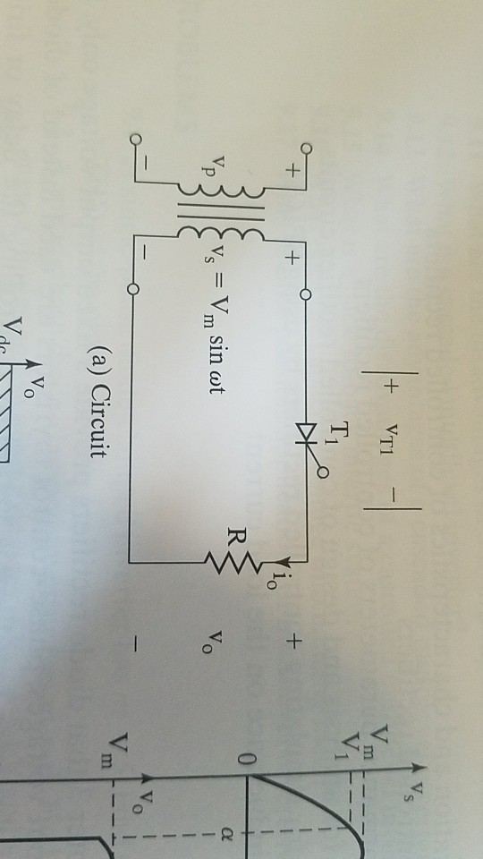 Solved + VT1 (a) Circuit | Chegg.com