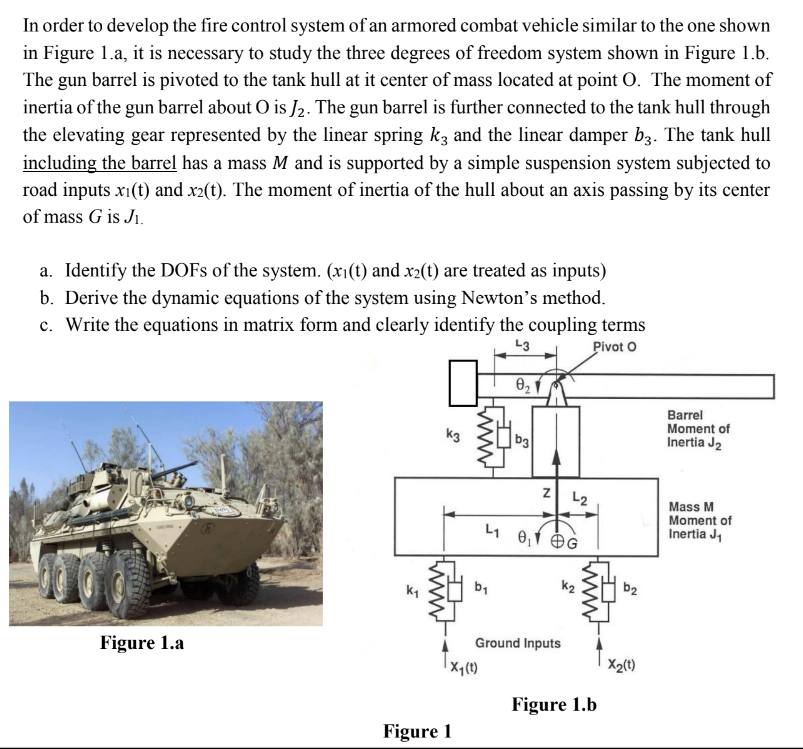 Solved In order to develop the fire control system of an | Chegg.com