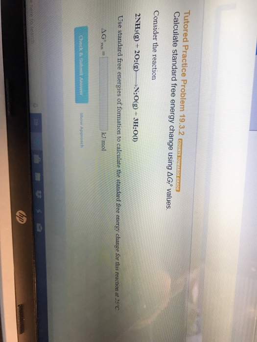 Solved Tutored Practice Problem 19.3.1 calculate standard | Chegg.com