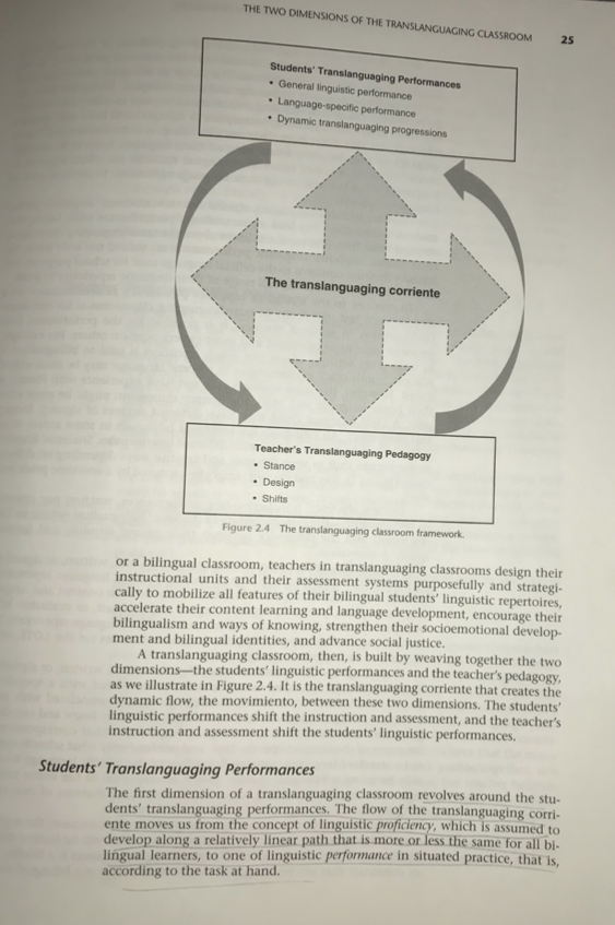 Solved CHAPTER 2 Language Practices and the Translanguaging | Chegg.com