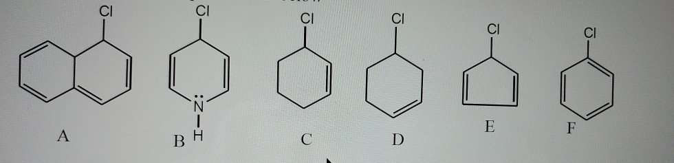 Solved a. Which compounds have an AROMATIC carbocation | Chegg.com