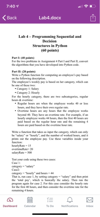 Solved Part II: Algorithm Writing (20 points) Write an | Chegg.com