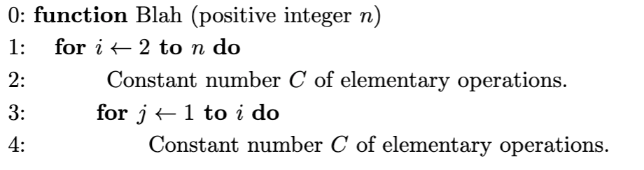 Solved What is the number of elementary operations for this | Chegg.com