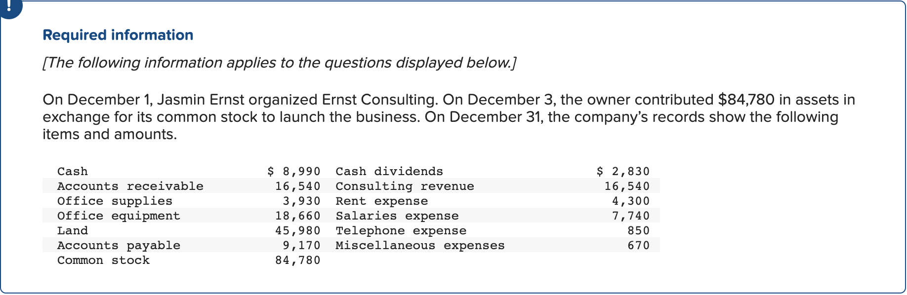 Solved Hello! I need help answering this accounting homework | Chegg.com
