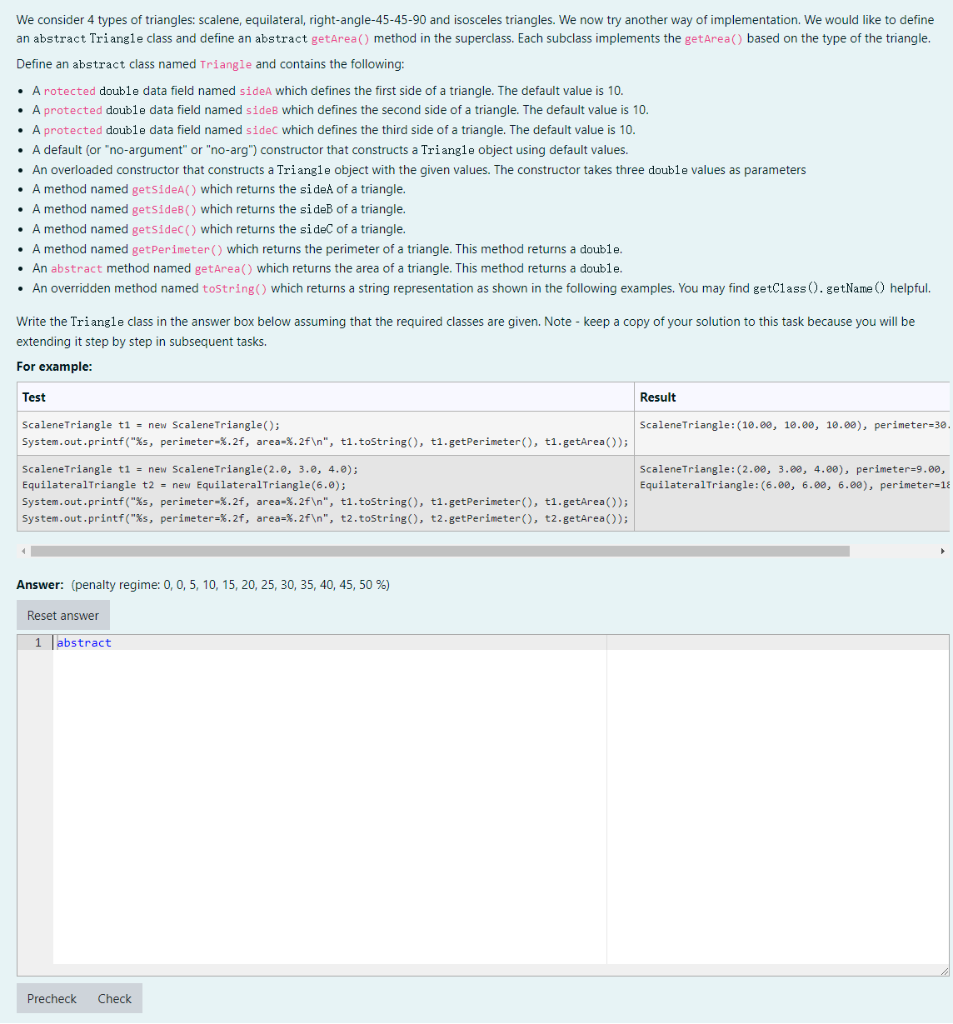 Solved We consider 4 types of triangles: scalene, | Chegg.com