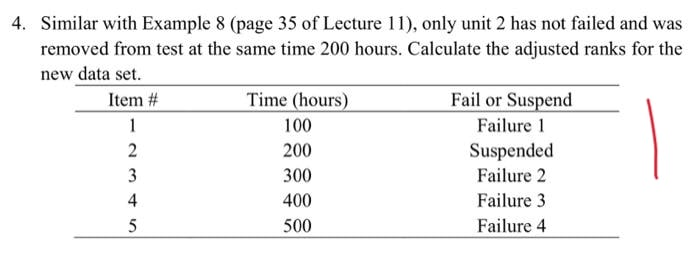 4. Similar with Example 8 (page 35 of Lecture 11), | Chegg.com