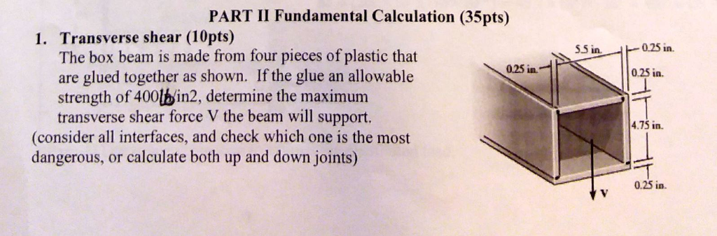 Solved PART II Fundamental Calculation (35pts) Transverse | Chegg.com