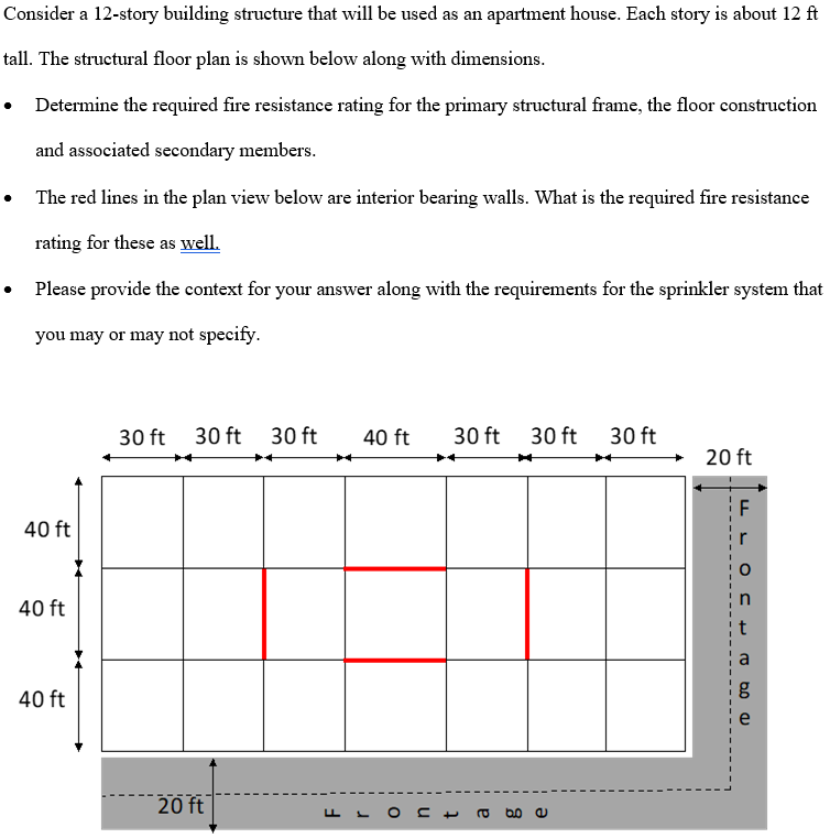 Consider a 12-story building structure that will be | Chegg.com