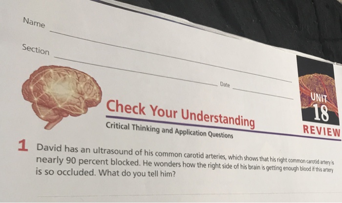Solved Name Section Date UNIT 18 Check Your Understanding | Chegg.com