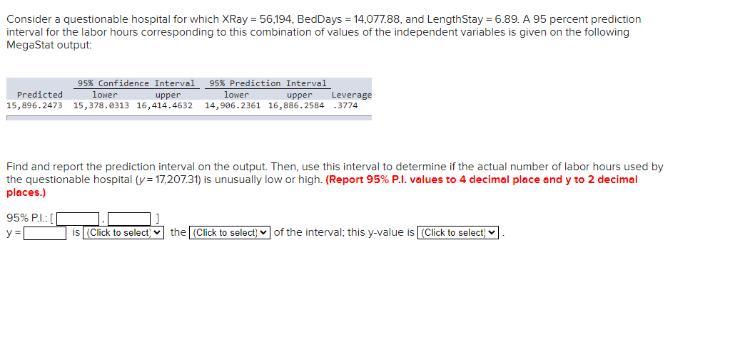 Solved Consider a questionable hospital for which XRay | Chegg.com