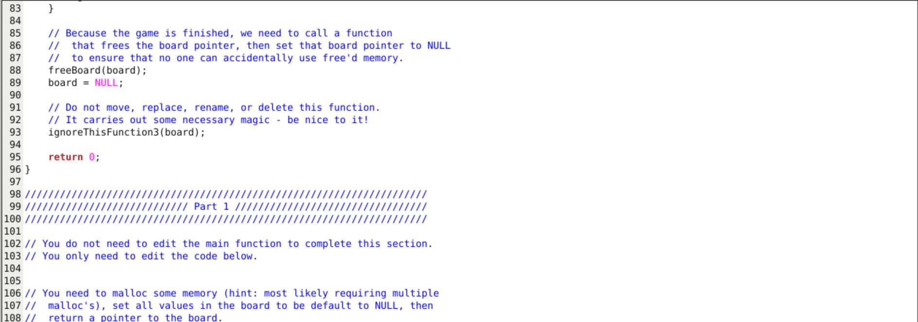 Solved #C language programming task. Making the 2048 game in | Chegg.com