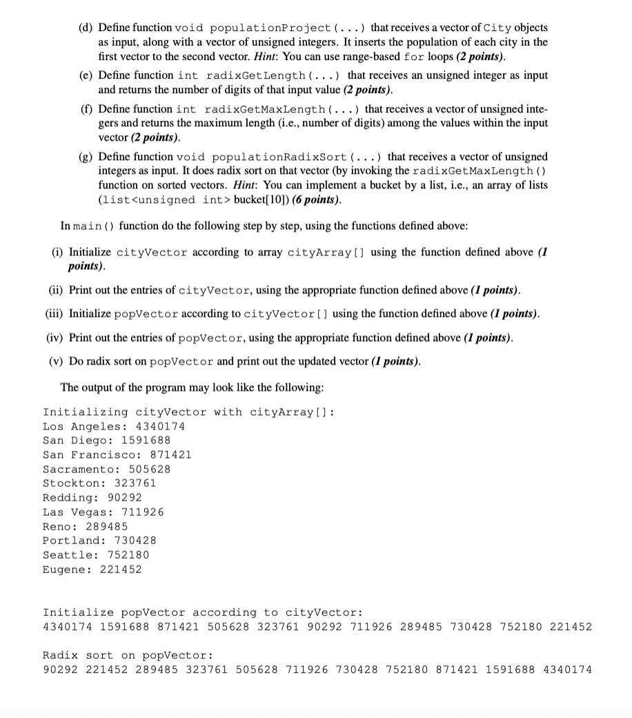Solved In main. cpp do the following step by step: 1. | Chegg.com