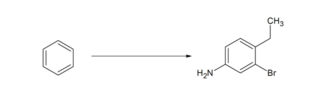 Solved Propose an efficient synthesis from the starting | Chegg.com