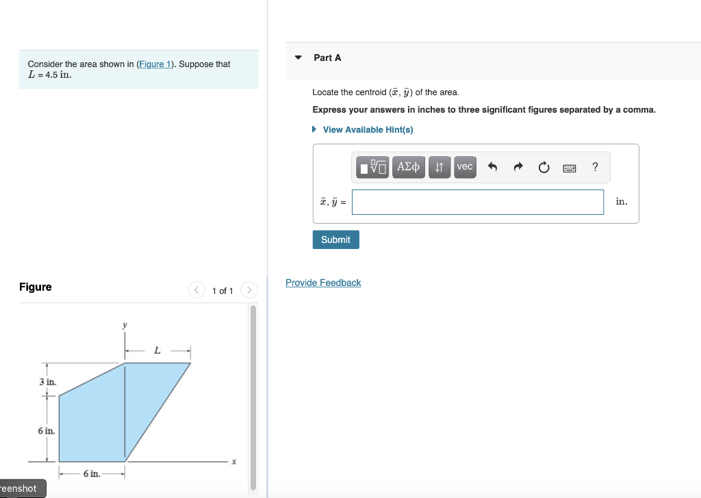 [Solved]: Consider the area shown in . Suppose that Part A