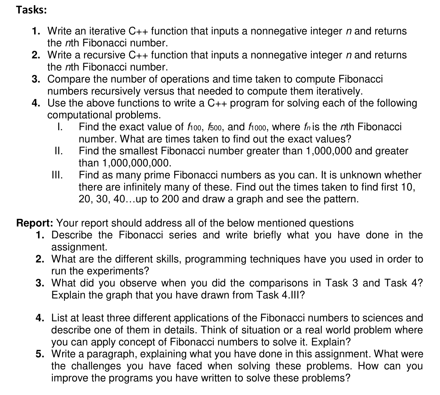 Need help with Discrete Structures.Tasks:Write an | Chegg.com