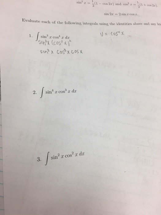 Solved Evaluate each of the following integrals using the | Chegg.com