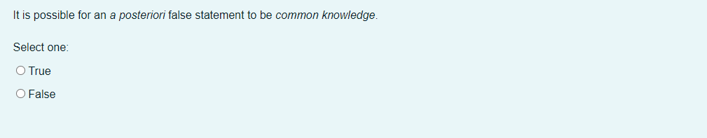 The following is a premise unacceptability guideline: | Chegg.com