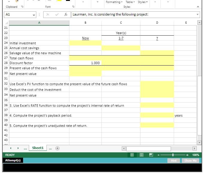 Solved Planning for Capital Investments - Excel ? - X 1 FILE | Chegg.com Solved Planning for Capital Investments - Excel ? - X 1 FILE | Chegg.com
