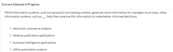 Solved Current Attempt in Progress While information | Chegg.com