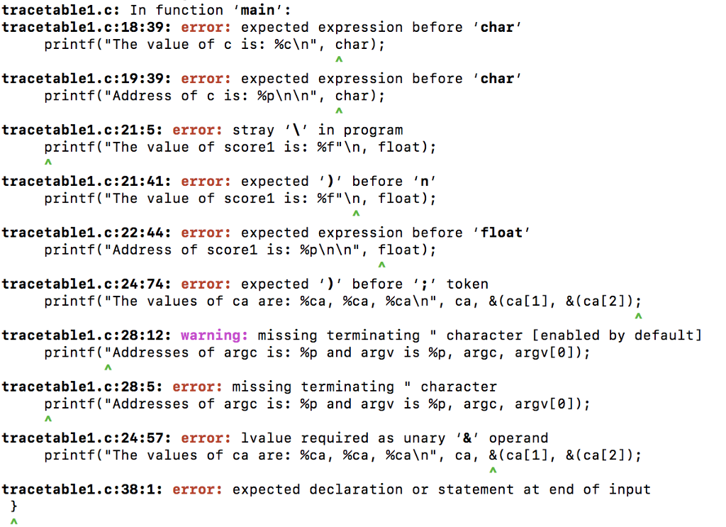 Solved Hi, Can someone please help me fix these error | Chegg.com