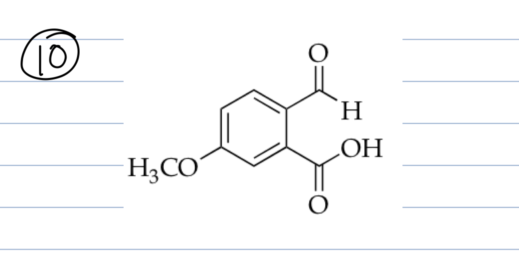 Solved (10 O H G ОН H3CO | Chegg.com