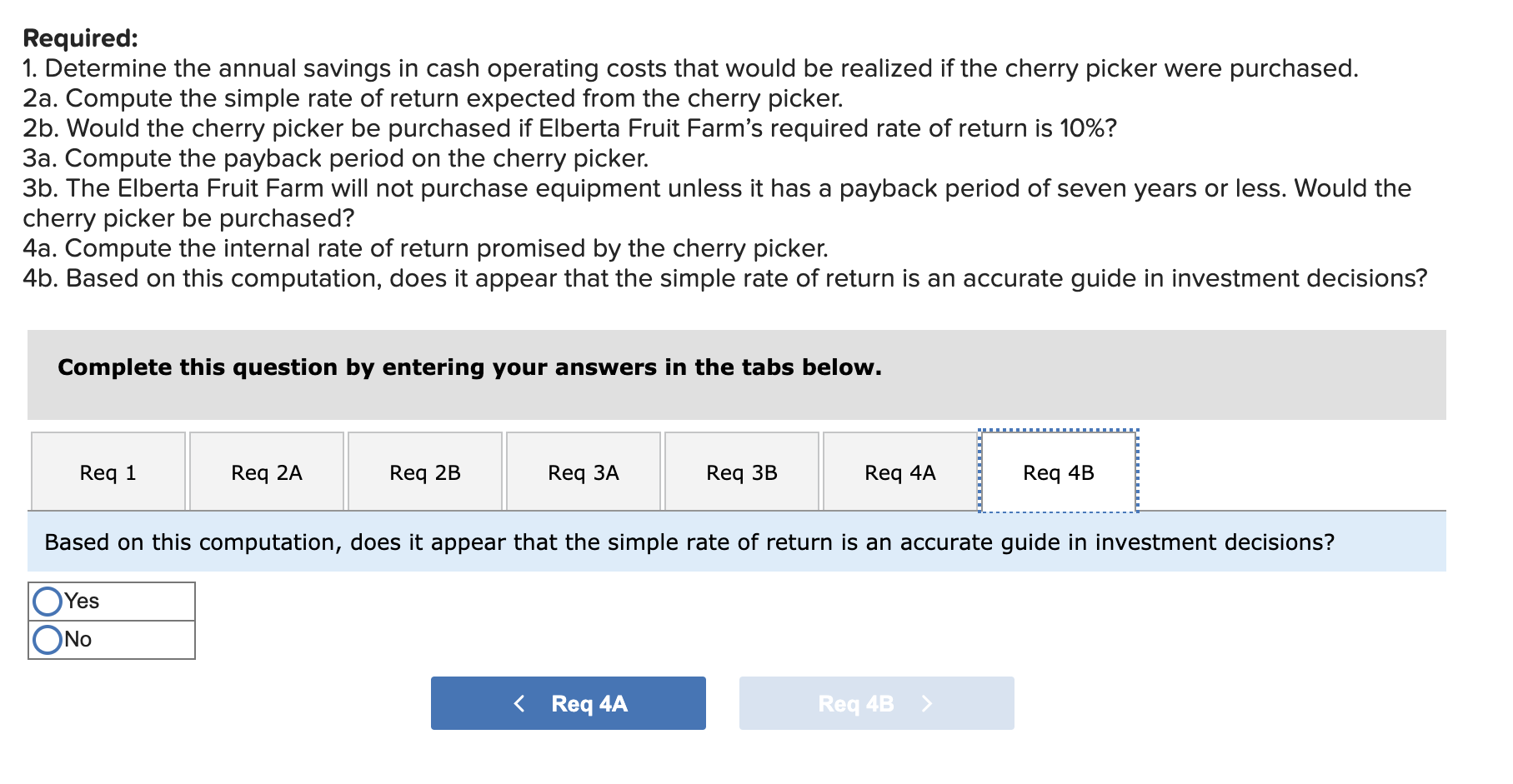 Solved Problem 14-24 (Algo) Simple Rate of Return; Payback | Chegg.com