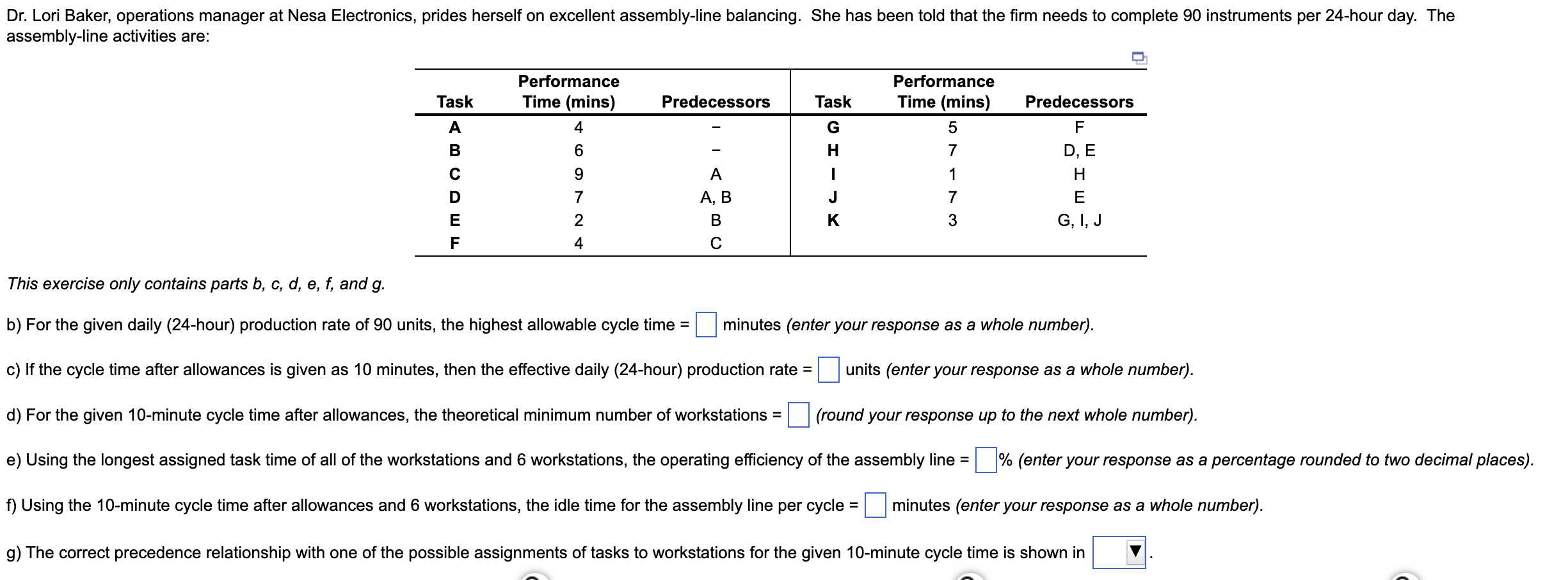 b) For the given daily (24-hour) production rate of | Chegg.com
