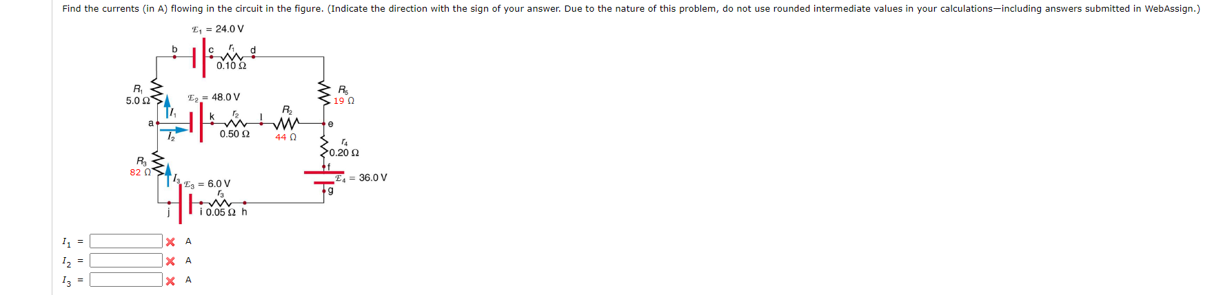 Solved I1=I2=I3=∣×A∣×A×A | Chegg.com
