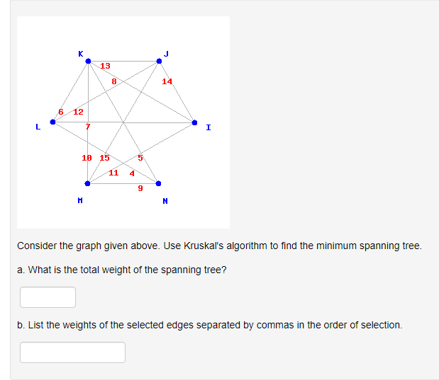 Solved 6 K 12 13 7 10 15 /co) 8 11 4 20 14 I 9 M N Consider | Chegg.com