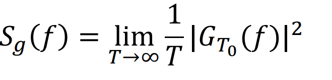 Solved Find the power spectral density with the equation | Chegg.com