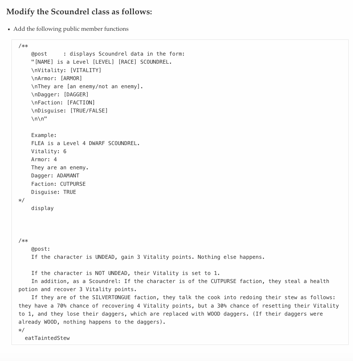Solved hi, you have to modify the codes of the given files | Chegg.com