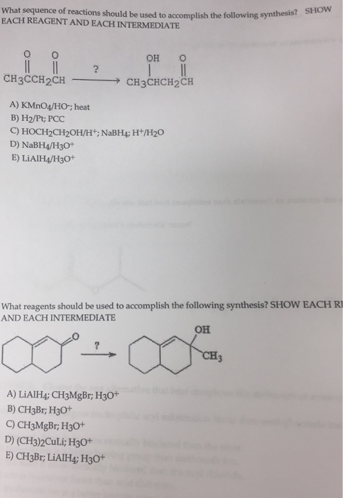 Solved Which of the following compounds is most reactive | Chegg.com