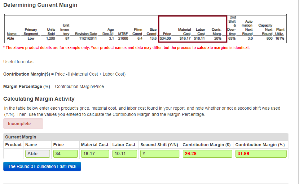 Solved Determining Current Margin ShiftAuto Next 3.0 & | Chegg.com