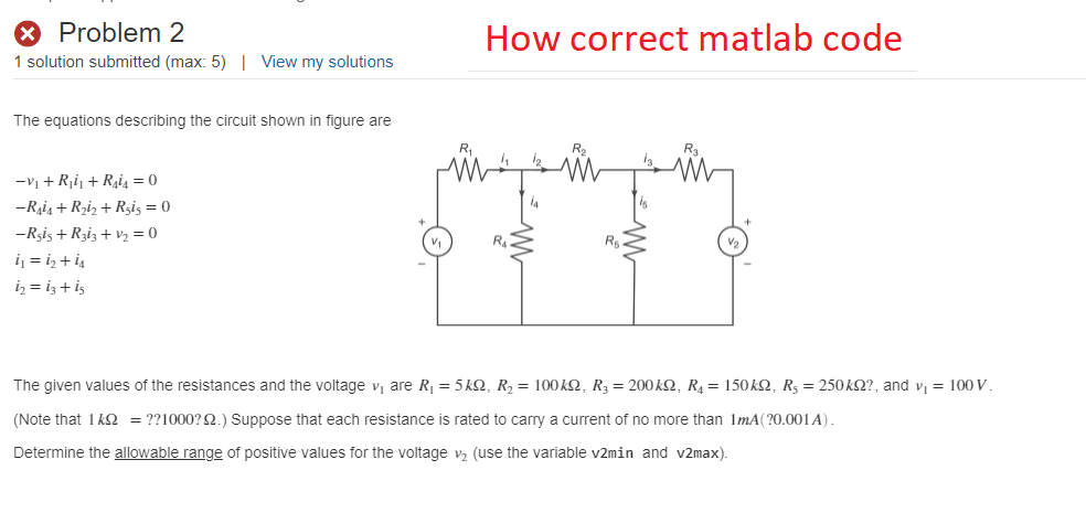 Solved clc; %Storing defined values in | Chegg.com