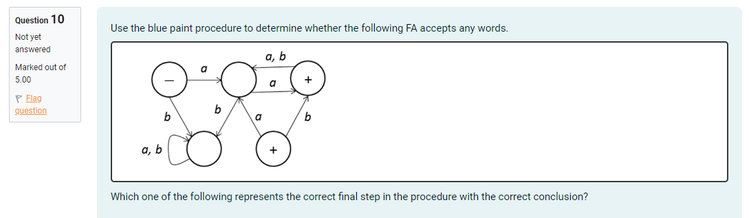 Solved Kleene's theorem can be used to turn a transition | Chegg.com
