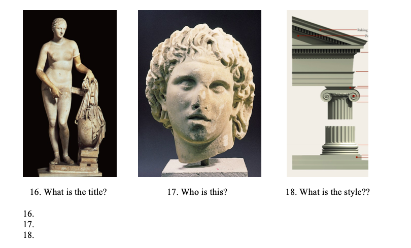 Solved 16. What is the title? 17. Who is this? 18. What is | Chegg.com